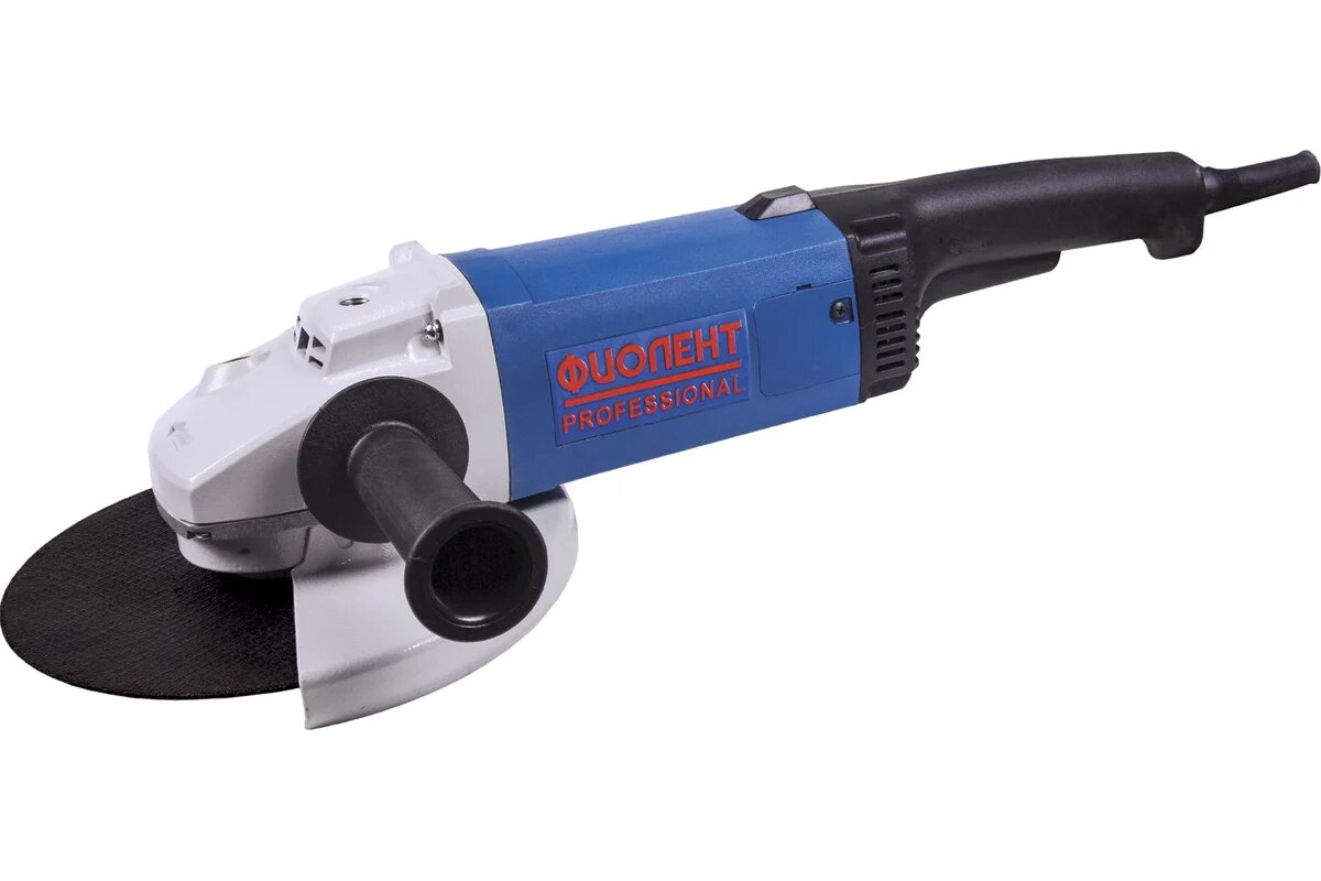 Шлифмашина Фиолент "МШУ1-20-230А", 2000Вт, 230мм, с защитным кожухом