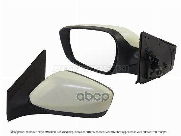 Зеркало Hyundai Solaris 10-17 / Accent 11-17 (Слева/ Механическое) Sat арт. ST-HNS1-940-D2