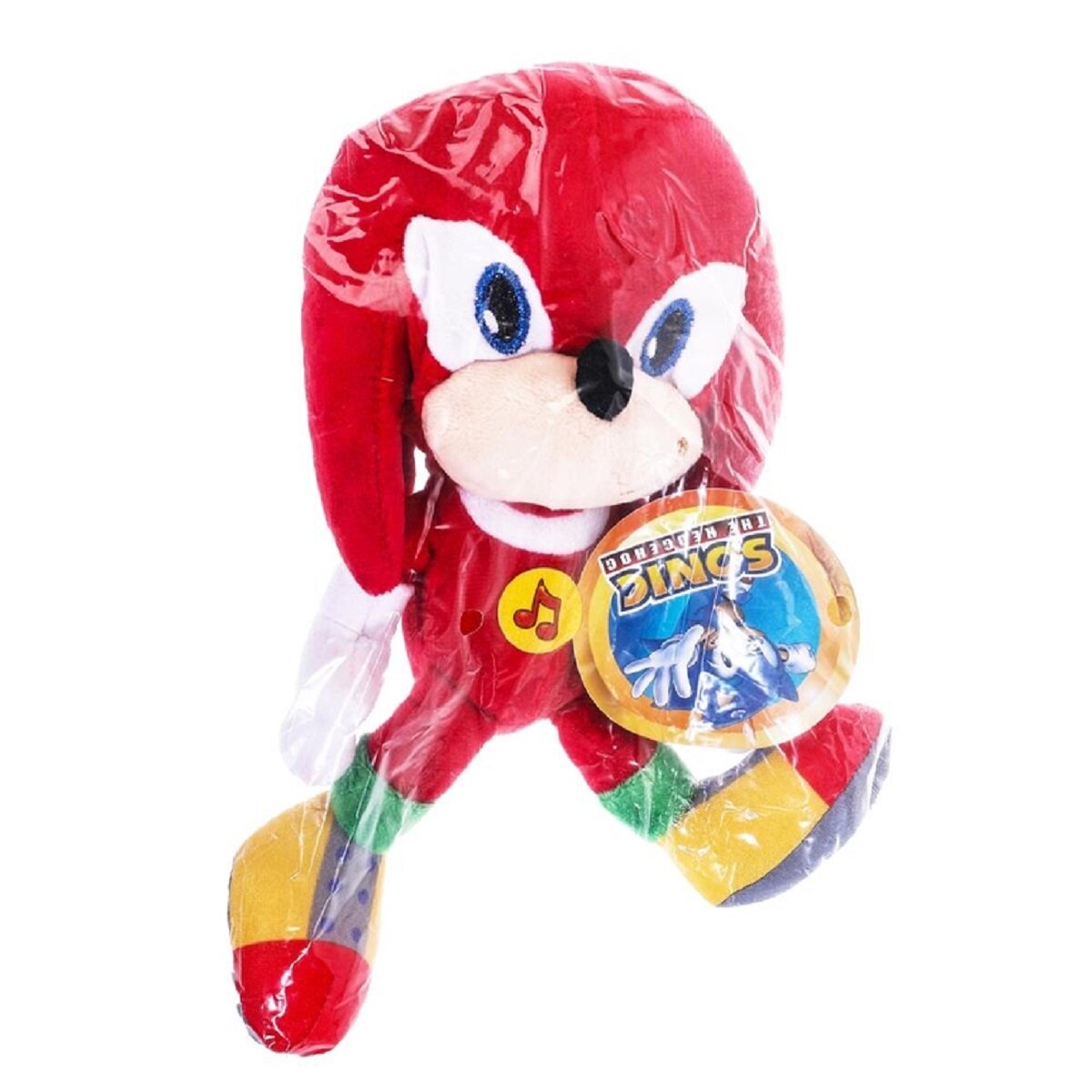 Мягкая игрушка Добрые игрушки Соник, 20 см, красный, озвученный C115446SR-20S