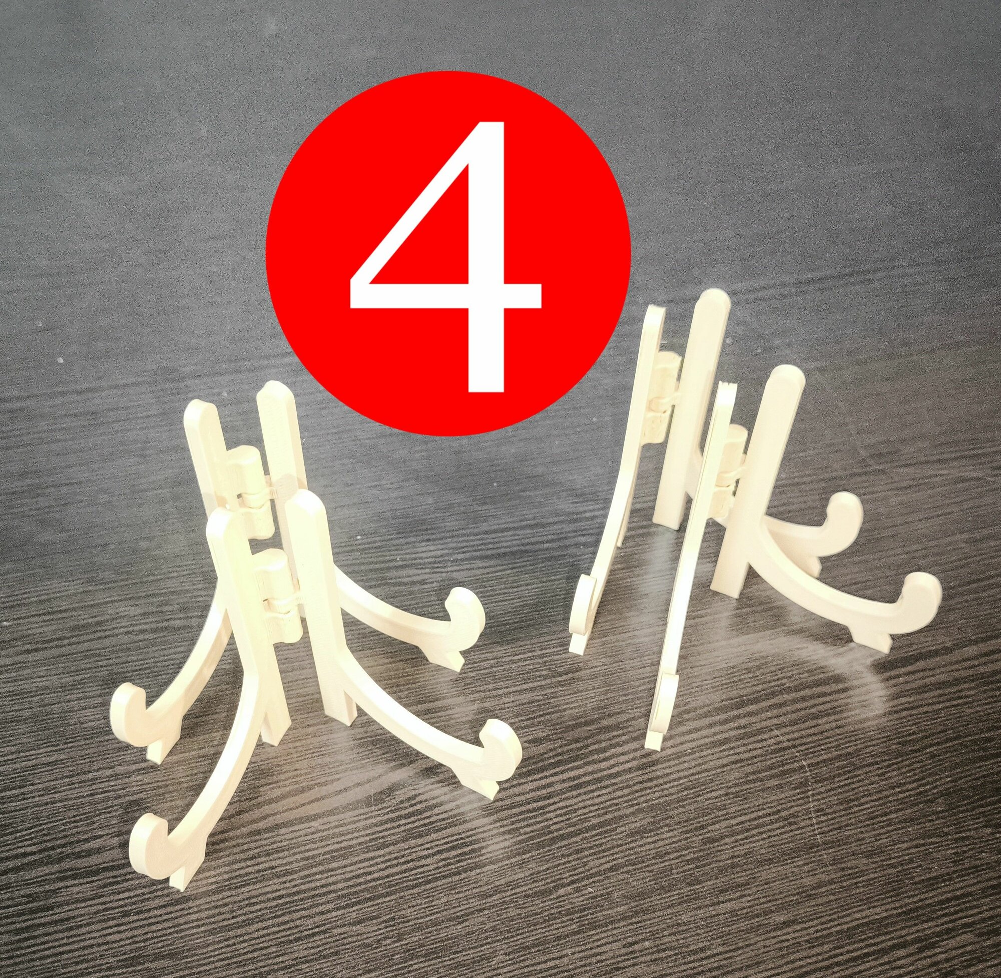 Фоторамка настольная для фотографии, подставка под календарь, ежедневник, бежевая