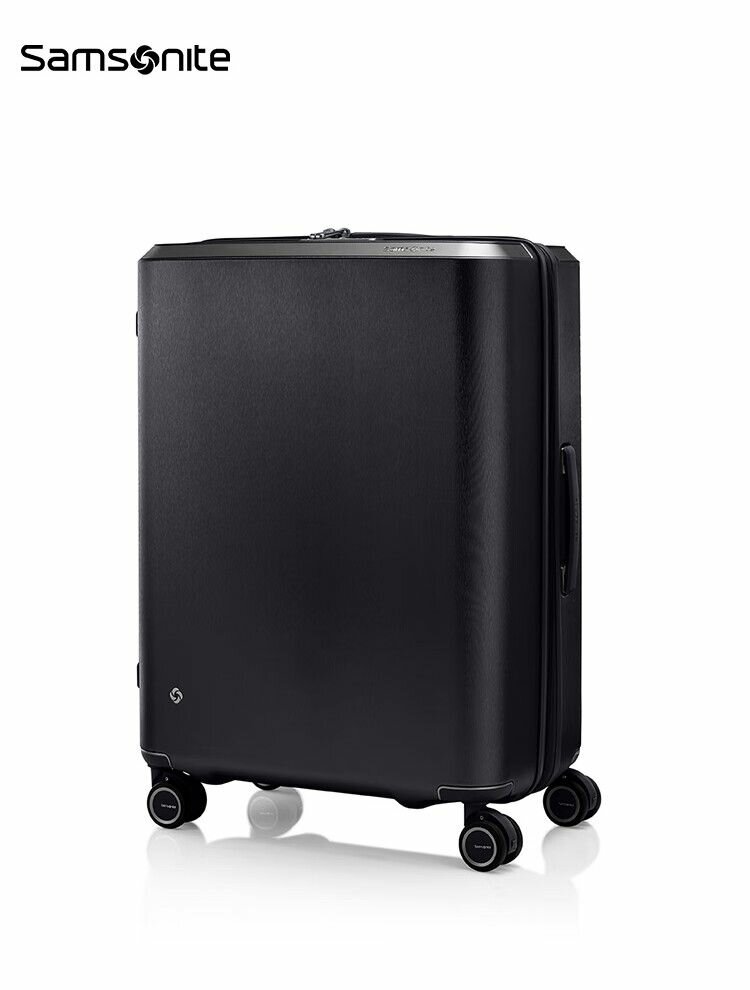 Чемодан Samsonite, 33.5 л, размер 20", черный — фото 1