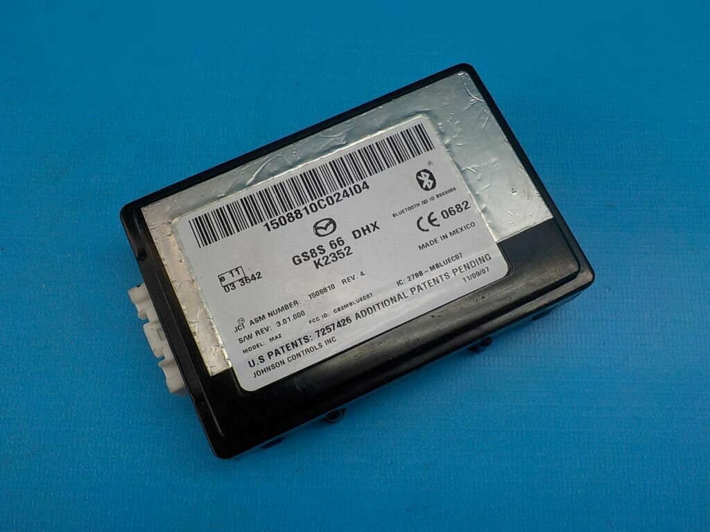 Блок управления bluetooth MAZDA 6 (GH) 2007-2012 GS8S66DHX - Б/У