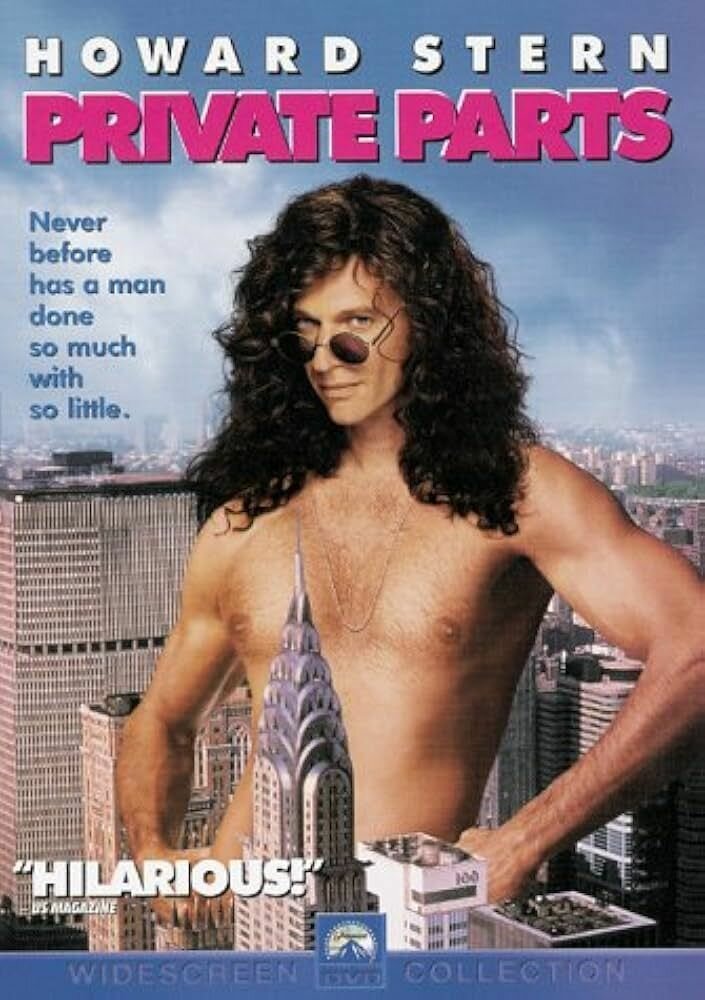 Части тела / Private Parts (DVD-R) (1997, Говард Стерн) Slim Case