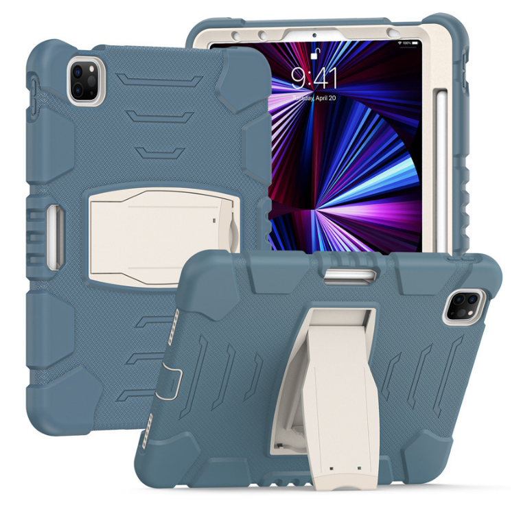 Противоударный усиленный ударопрочный фирменный чехол-бампер-пенал для Samsung Galaxy Tab S7+ plus 12.4 SM-T970 / T975 (2020) / Samsung Galaxy Tab .