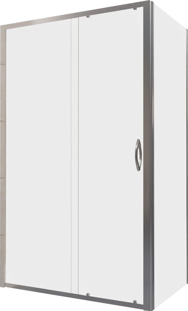 Душевой уголок RGW Passage PA-016+80 см без поддона, стеклянный, 140x80, с матовым стеклом, раздвижной, немецкий