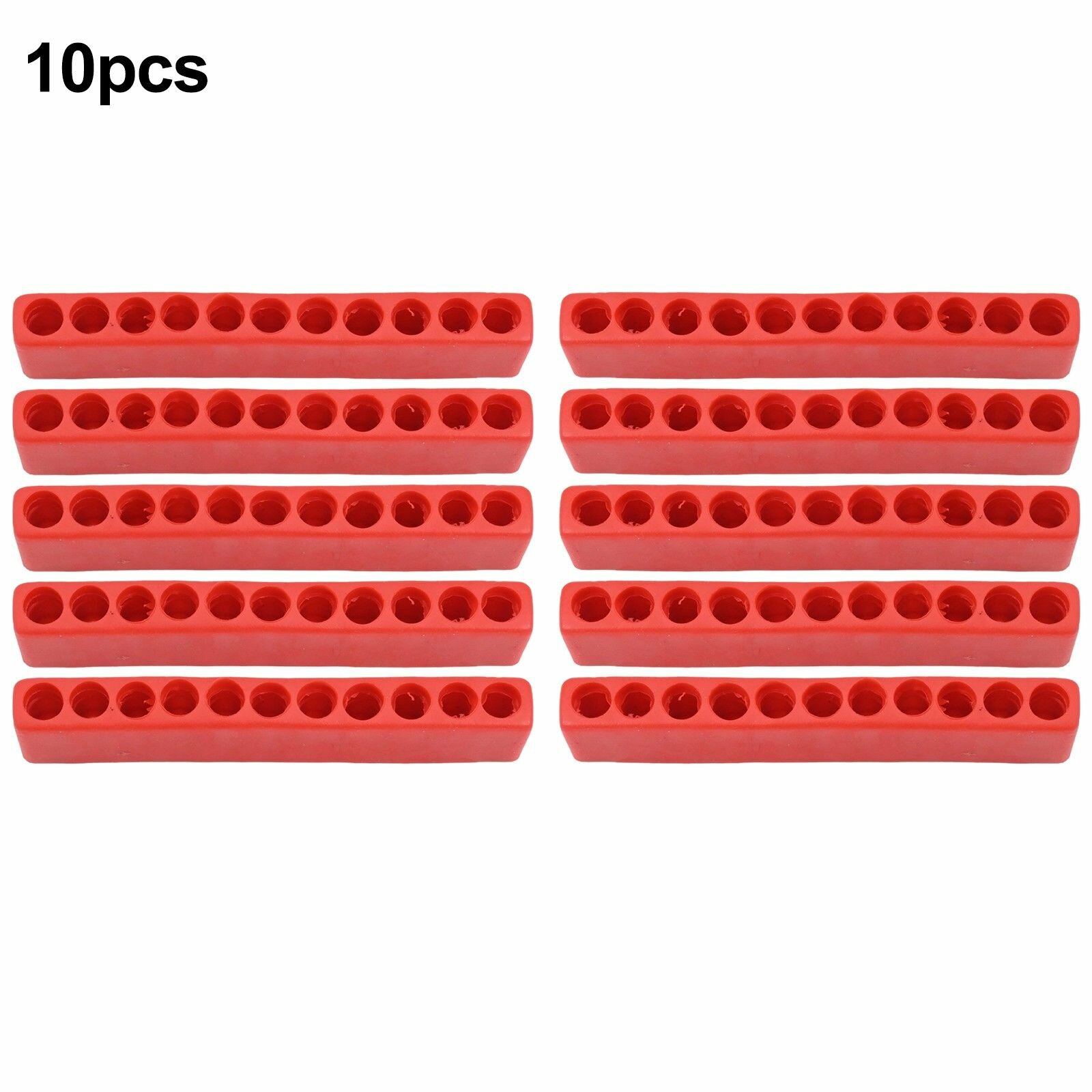 Органайзер для хранения 10 бит отверток, держатель для сверлильных бит 1/4 дюйма