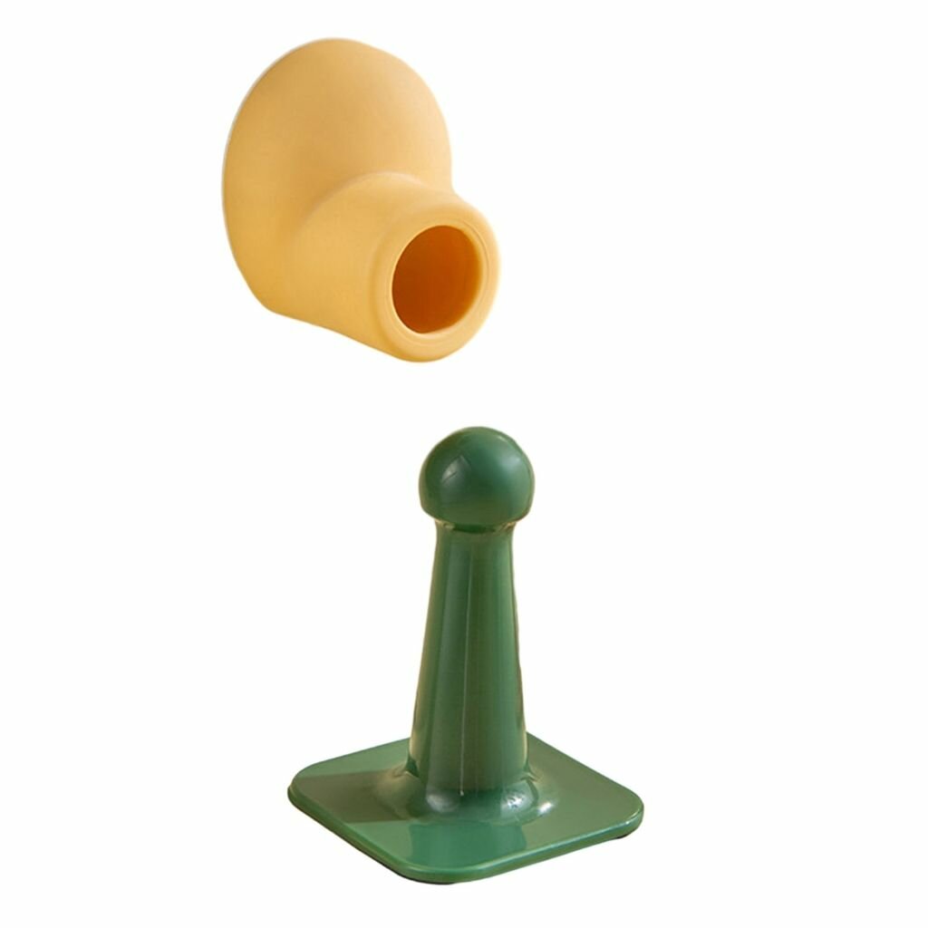 Носите маленькую обувь, силиконовый дверной стопор-сосновый зеленый светло-желтый 4