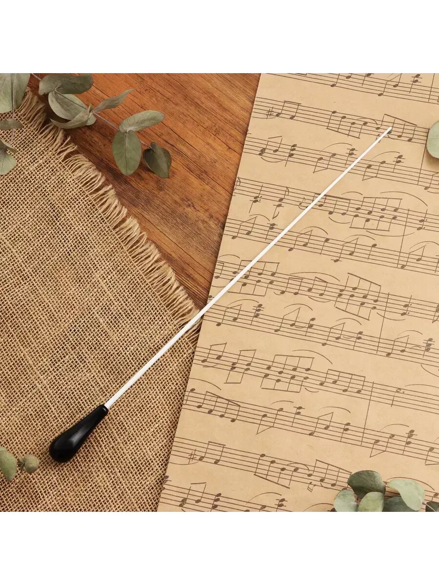 Дирижерская палочка черная ручка