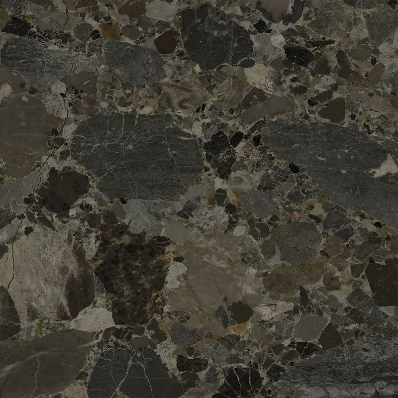 Керамогранит Керамин СК000043948 60x60 Матовая Коричневый, Черный