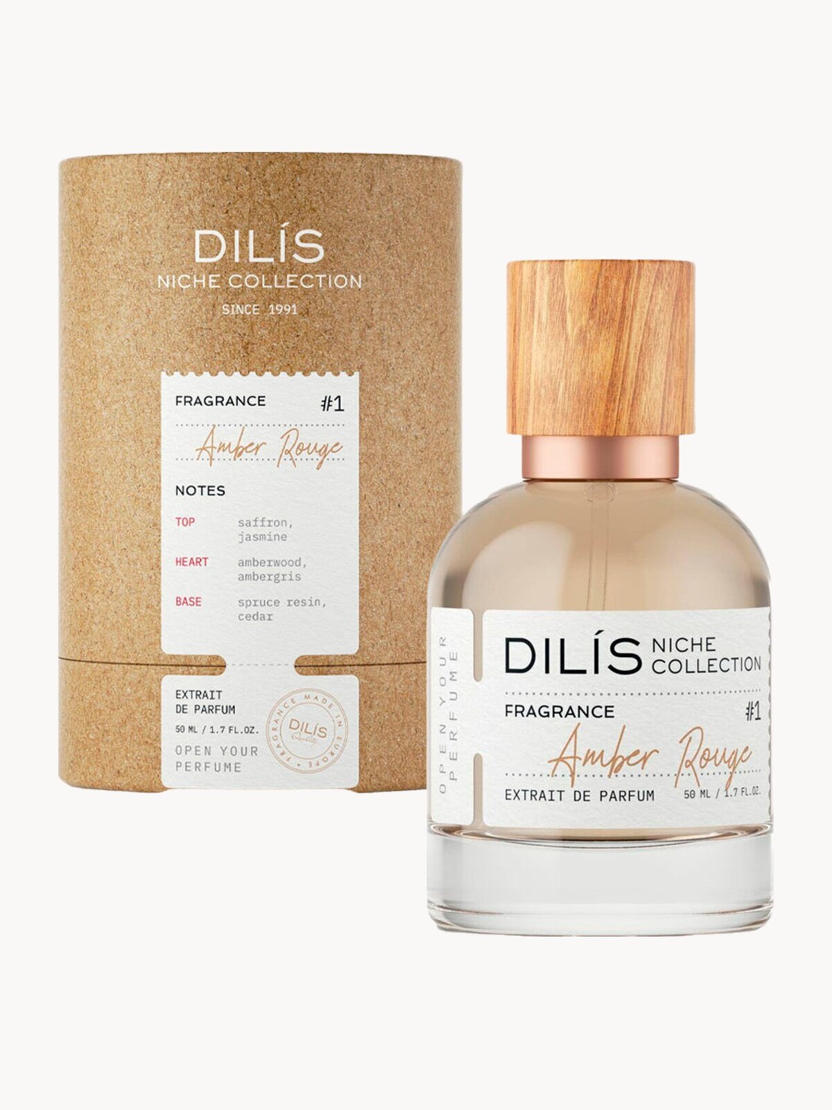 Духи Dilis Parfum Amber Rouge 50 мл