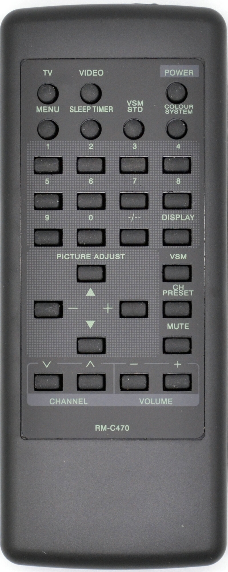 Пульт дистанционного управления для телевизоров JVC RM-C470 (UR64EC1313 S2)