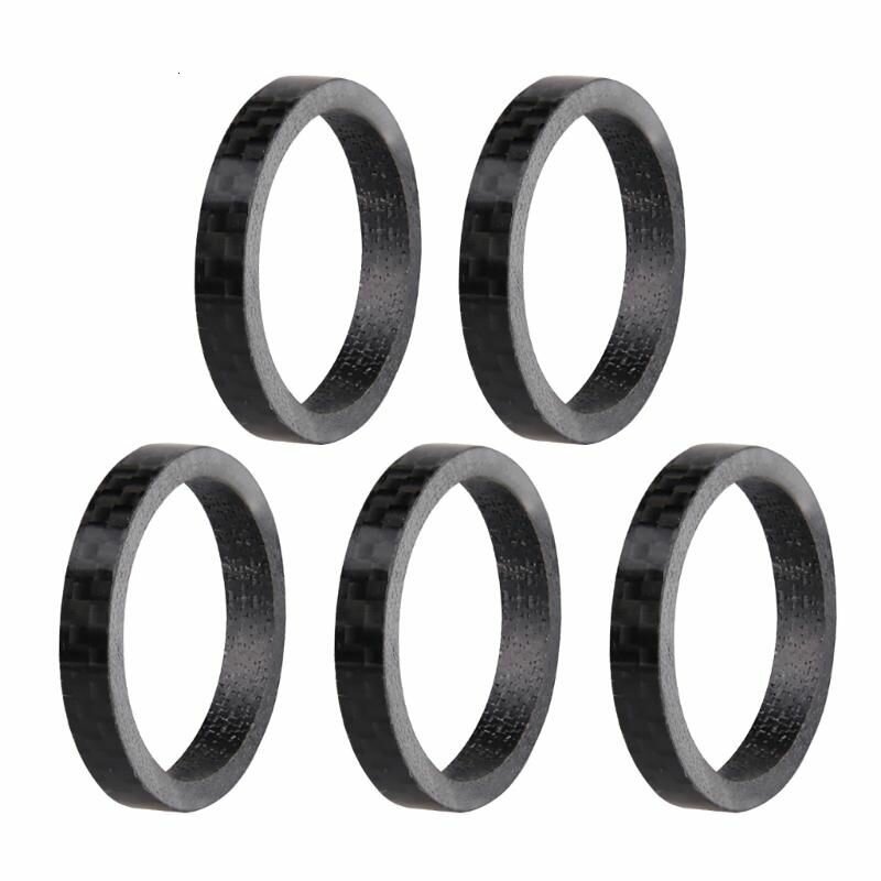 5 шт. легкие проставки для рулевой колонки велосипеда, - 5mm