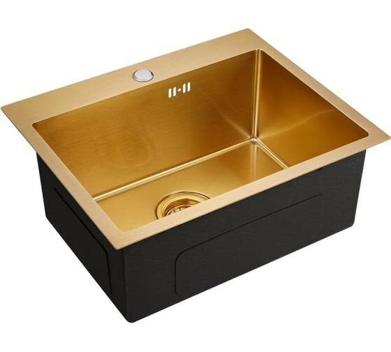 Мойка для кухни EMAR EMB-115 PVD Nano golden