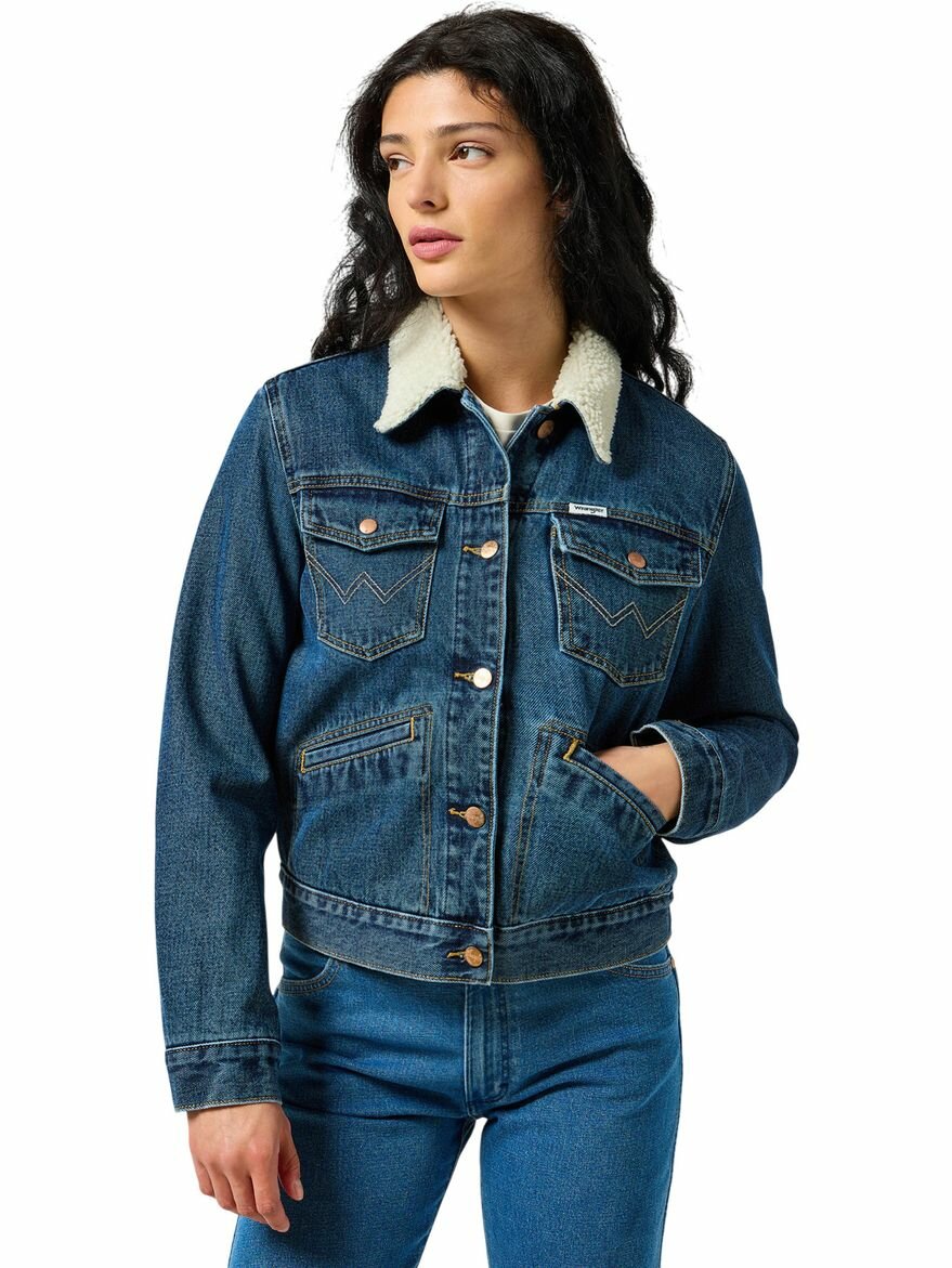 Куртка джинсовая Women Heritage Sherpa Jacket