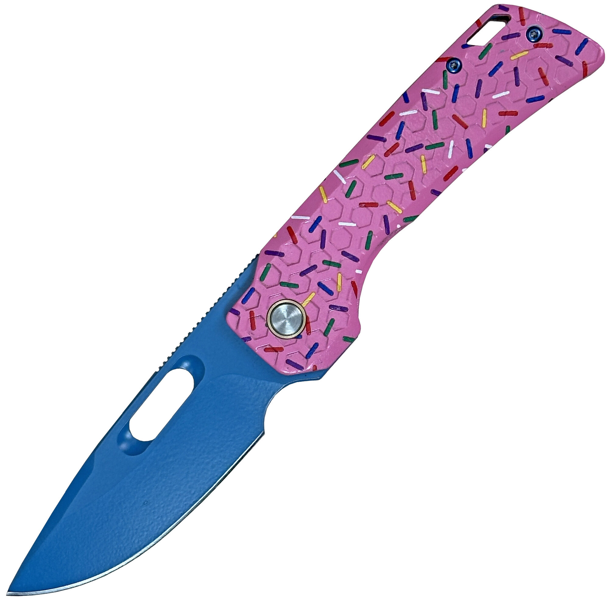 Нож складной "Пончик" 8Cr13MoV, туристический, сталь, длина клинка 85 мм