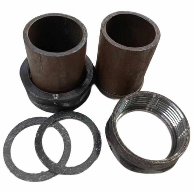 Адаптеры (монтажный комплект) для газовых счетчиков резьба 1 1/4", на трубу ду25 сварка