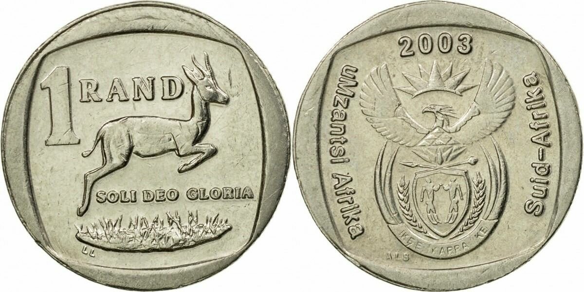 ЮАР 1 ранд, 2003 - 2015 uMzantsi Afrika XF