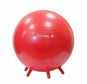 Мяч "Sit 'n' Gym " с BRQ 55 см (красный), система "антивзрыв" ОРТО 89.55