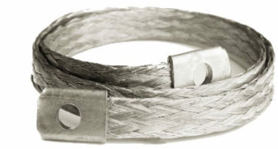 Шлейф заземления DKC винт М8 16мм. кв. 350мм. 2T8