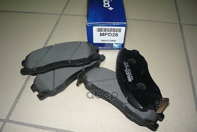 Колодки торм. пер. CHEVROLET Captiva 2.0-3.2/D/4WD 06/06->/OPEL Antara 2.0-3.2/V6/CDTI 05/06-> Mando арт. MPD28