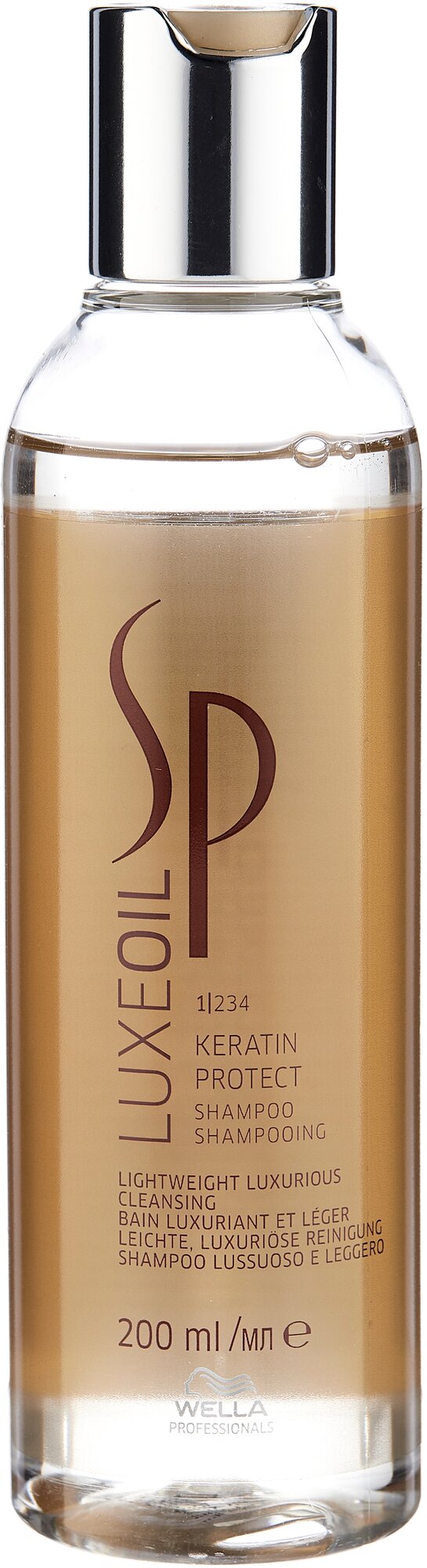 Wella Professionals шампунь SP LuxeOil Keratin Protect, 200 мл