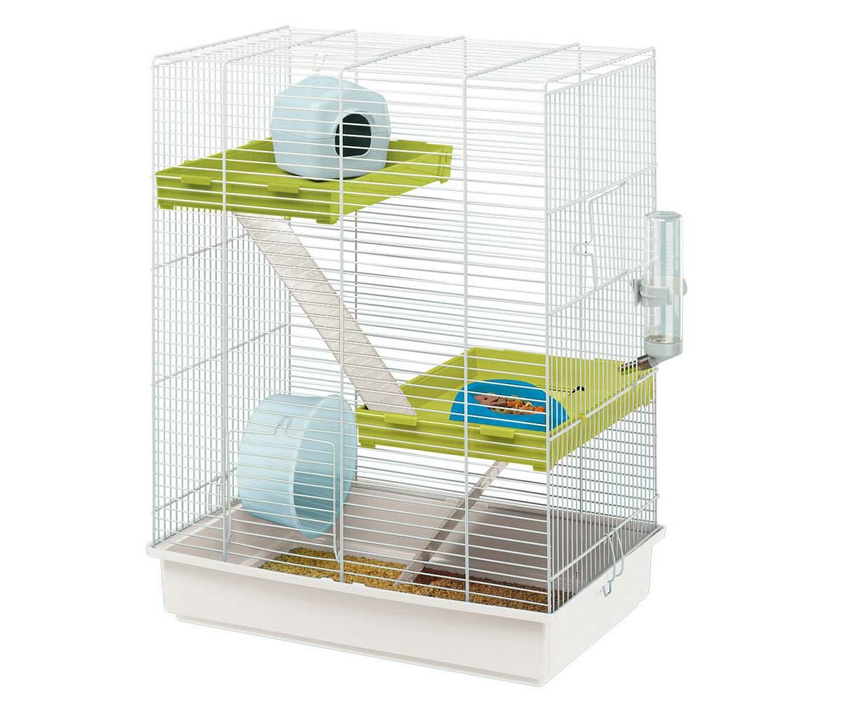 Клетка для хомяков Ferplast 46*29*58см hamster tris белая