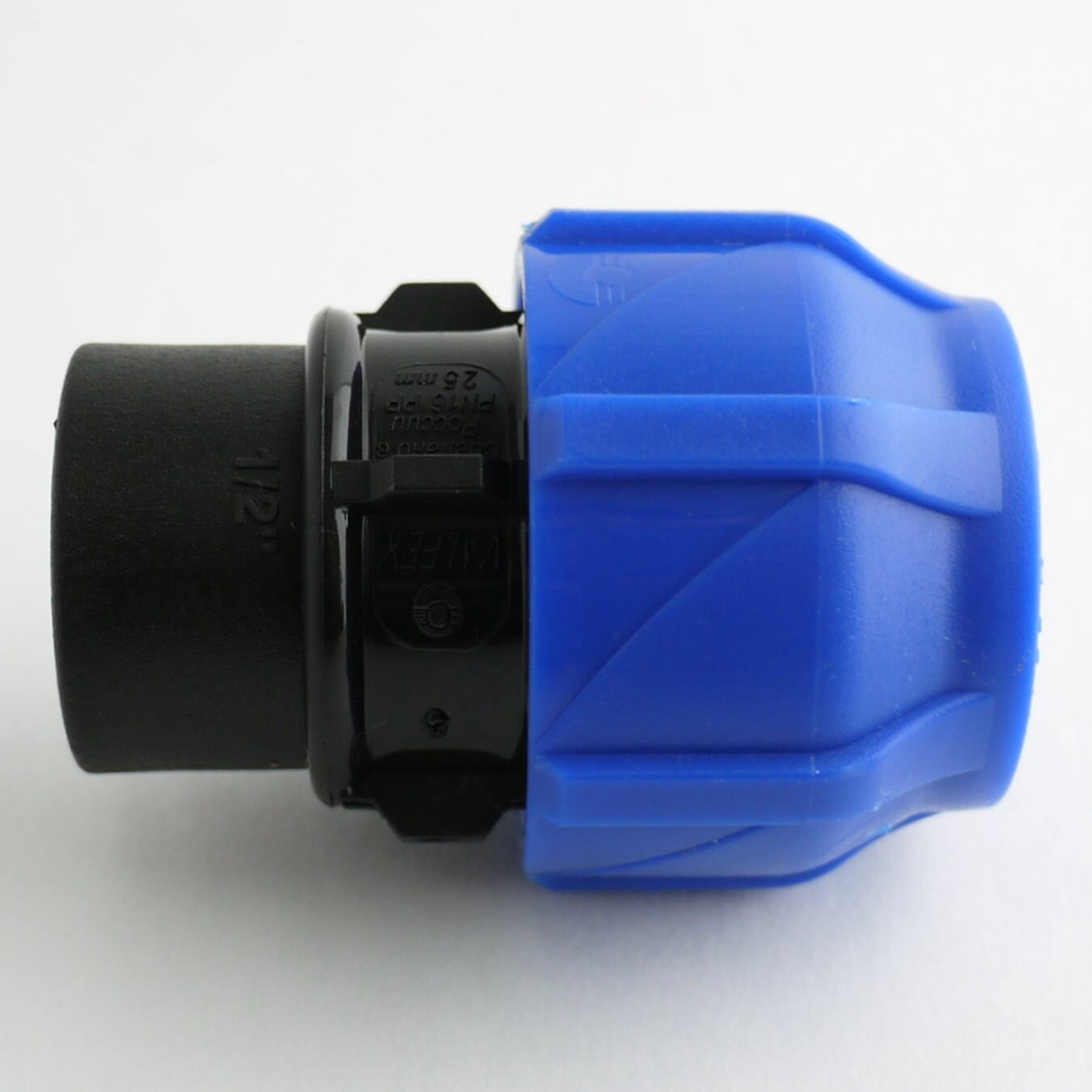 Муфта ПНД переходная 25 - 1/2" цанга / внутренняя резьба PN16