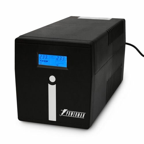 Источник бесперебойного питания ИБП POWERMAN Smart Sine 1000