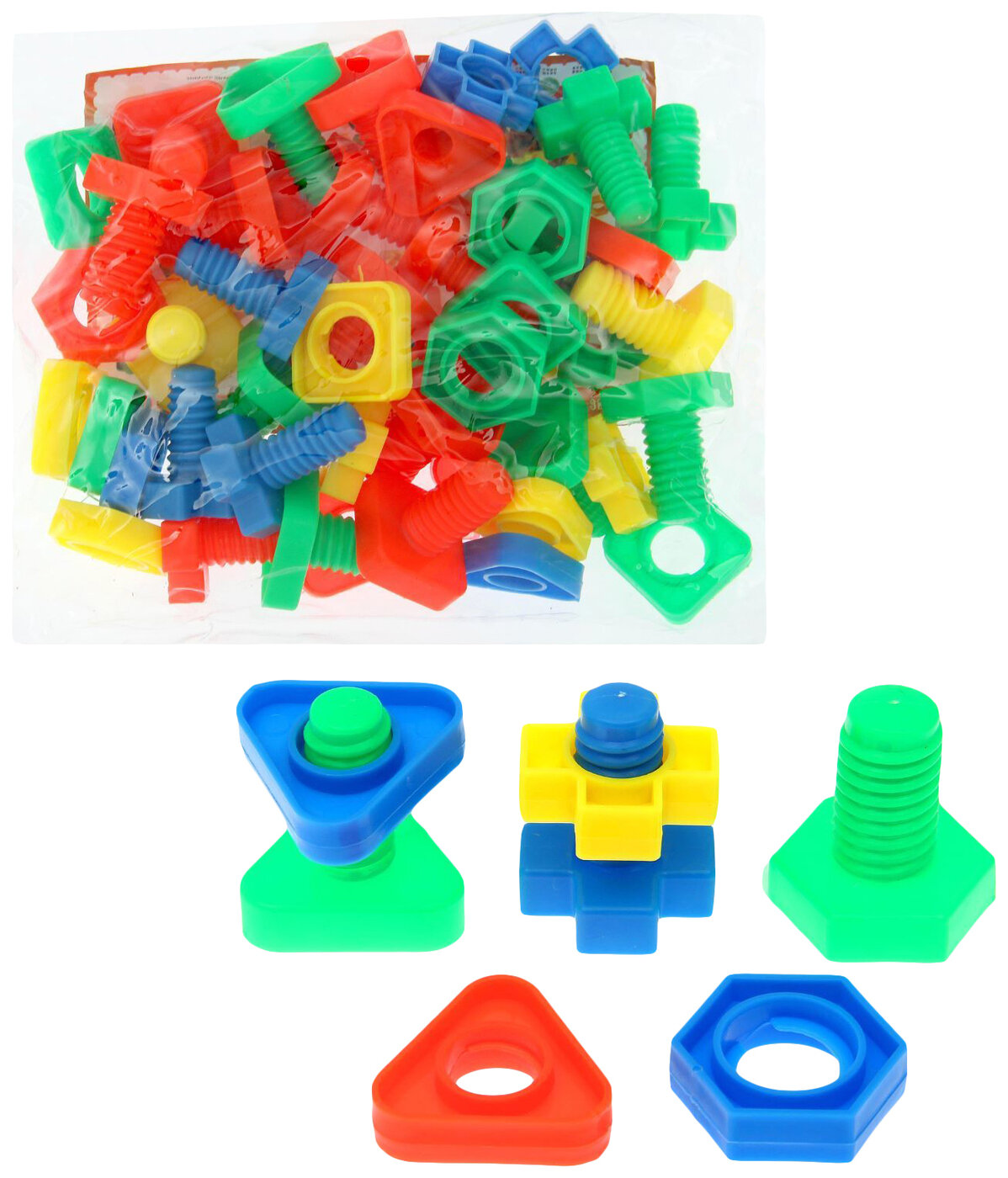 Конструктор Болты и Гайки