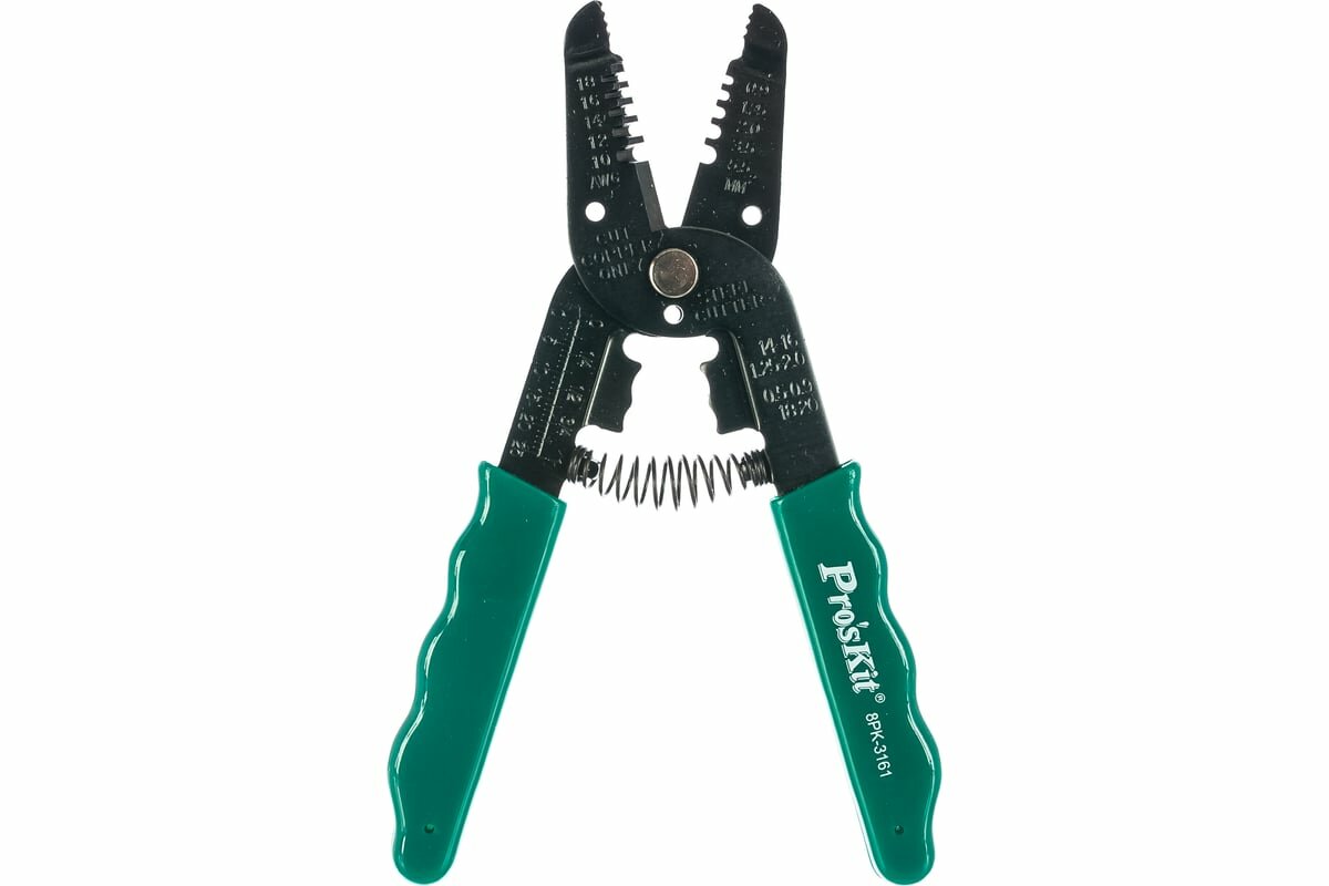ProsKit 8PK-3161 Клещи для зачистки проводов - точное снятие изоляции, код 00072635