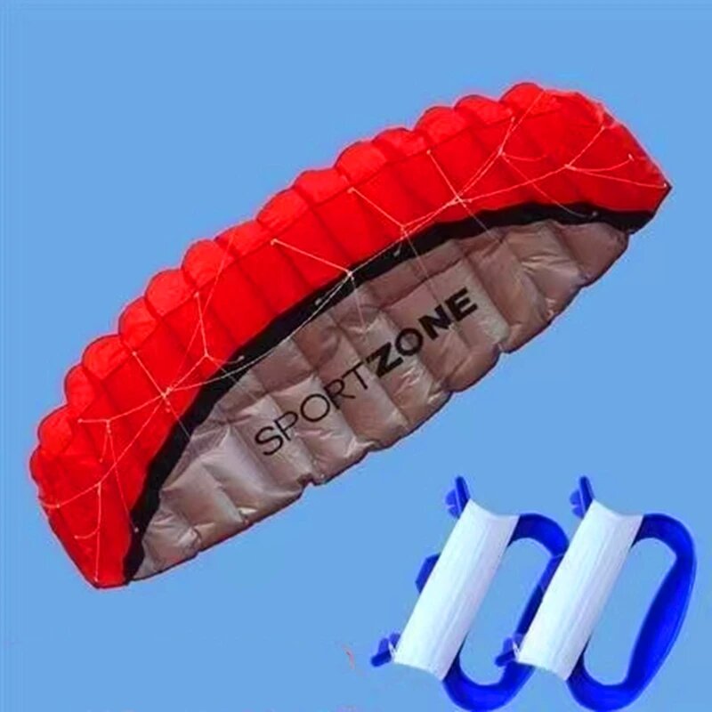 Двухлинейный трюковой кайт Ikite 250 см Красный, Красный