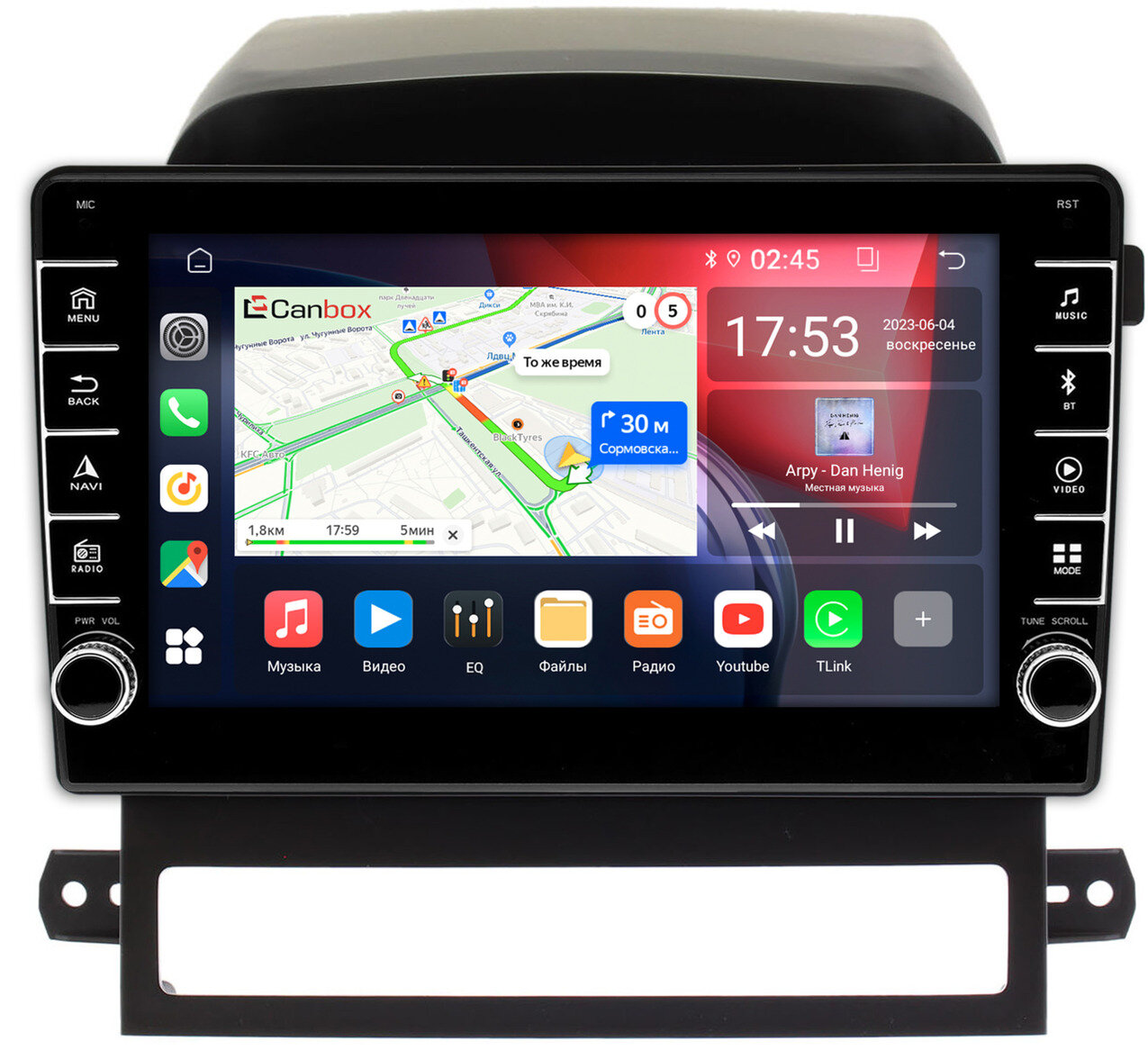 Штатная магнитола Daewoo Winstorm 2006-2011 Canbox BGT9-AYCPTA012 2/32 Android 10 (IPS, DSP, CarPlay)