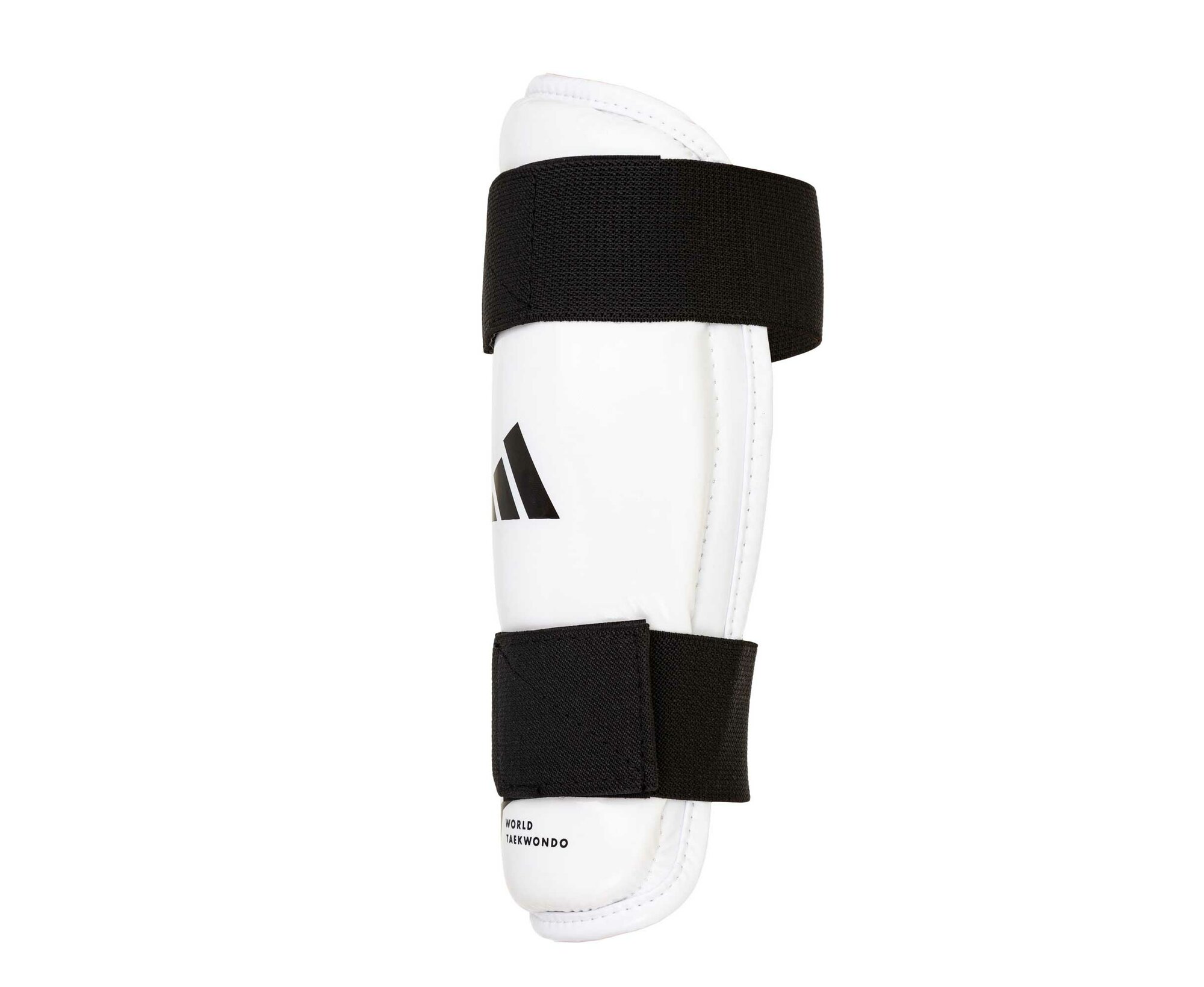 Защита голени для тхэквондо WT Shin Pad Protector белая (размер XS)