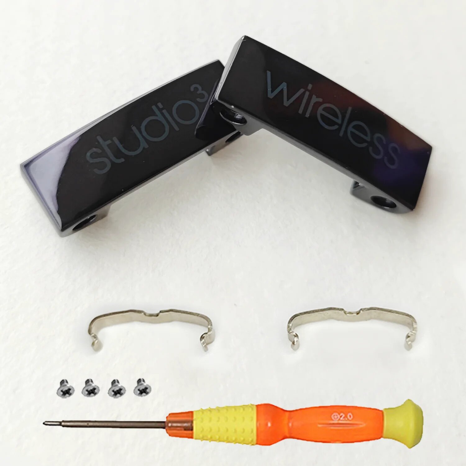 Комплект запасных частей для наушников Beats Studio 3 KUTOU Black