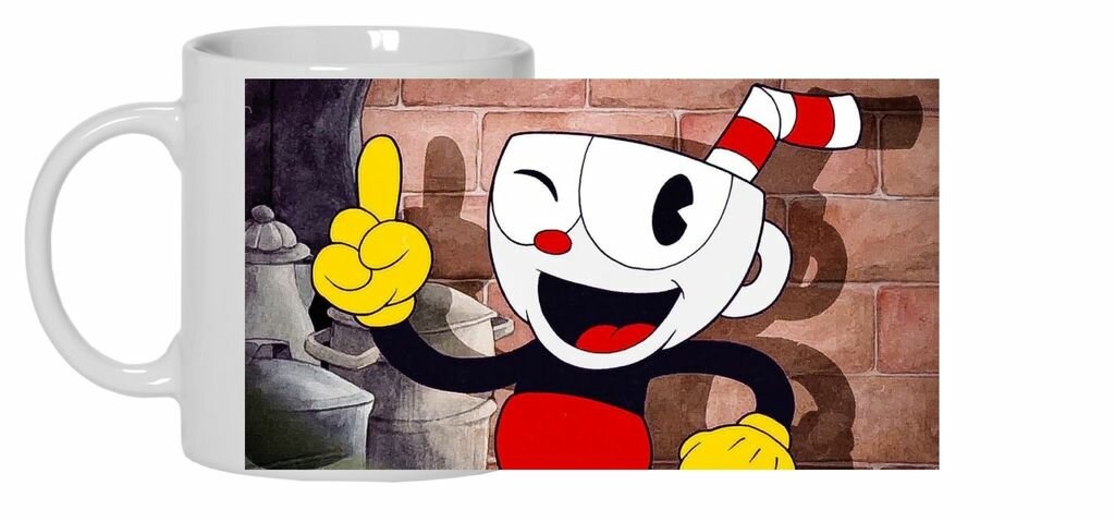 Кружка Cuphead/ Капхед №3, Кружка-хамелеон