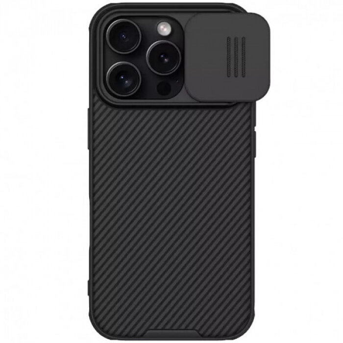 Nillkin CamShield Pro Magnetic Чехол из пластика и TPU с защитой камеры для iPhone 16 Pro