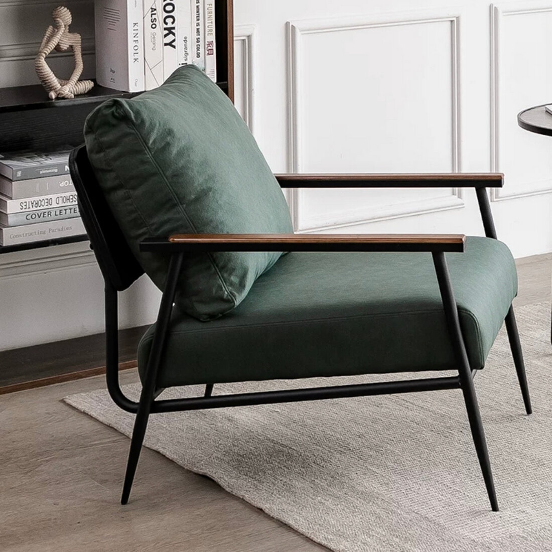 Кресло Wiliston (Кресло ткань микрофибра / зеленый)