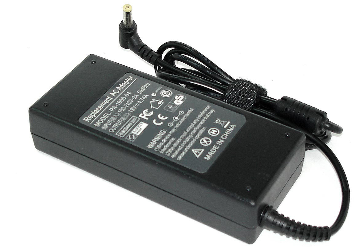 Блок питания / сетевой адаптер / зарядка / 91.40F28.002, 91.41Q28.002 для ноутбуков Acer 4740, 4740,4920, 3820,4820 19V 4.74A 5.5x1.7 тип VB