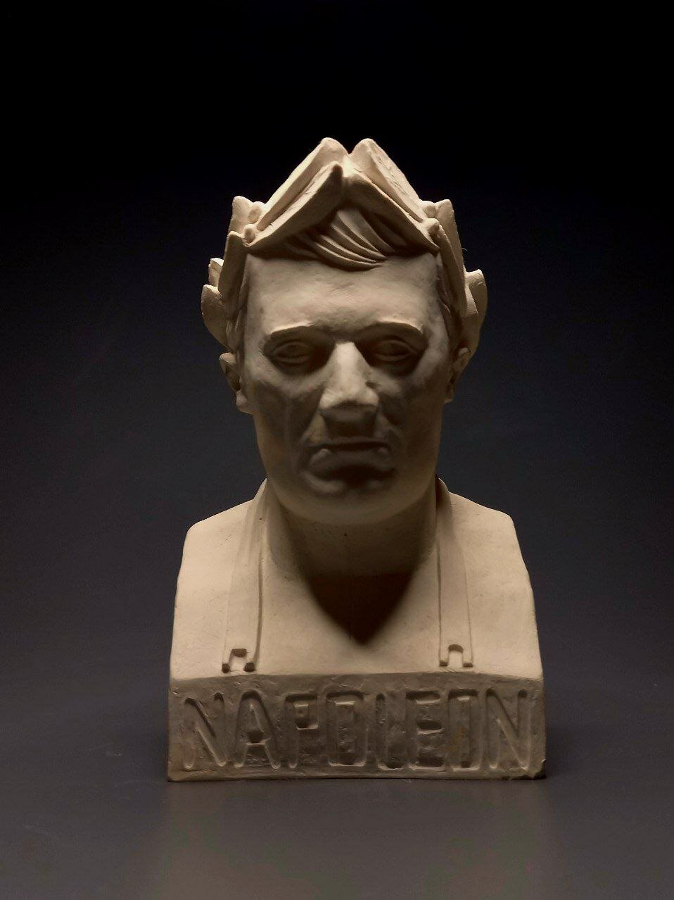 Статуэтка для интерьера, бюст "Наполеон I Бонапарт" гипс