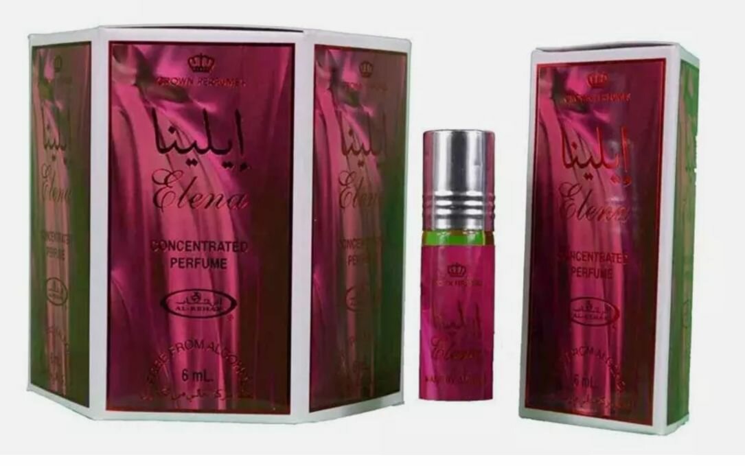 Масляные духи Al Rehab Elena, 6 шт 6 мл