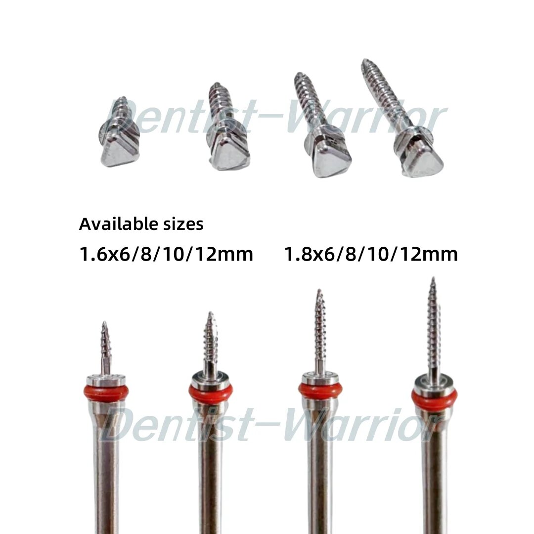 ACMEDENT Ортодонтические микровинты-якоря 1.8x12mm, 10 шт.
