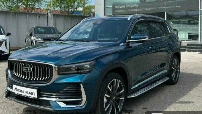 Дефлекторы для окон (ветровик) Geely Monjaro c 2021г.