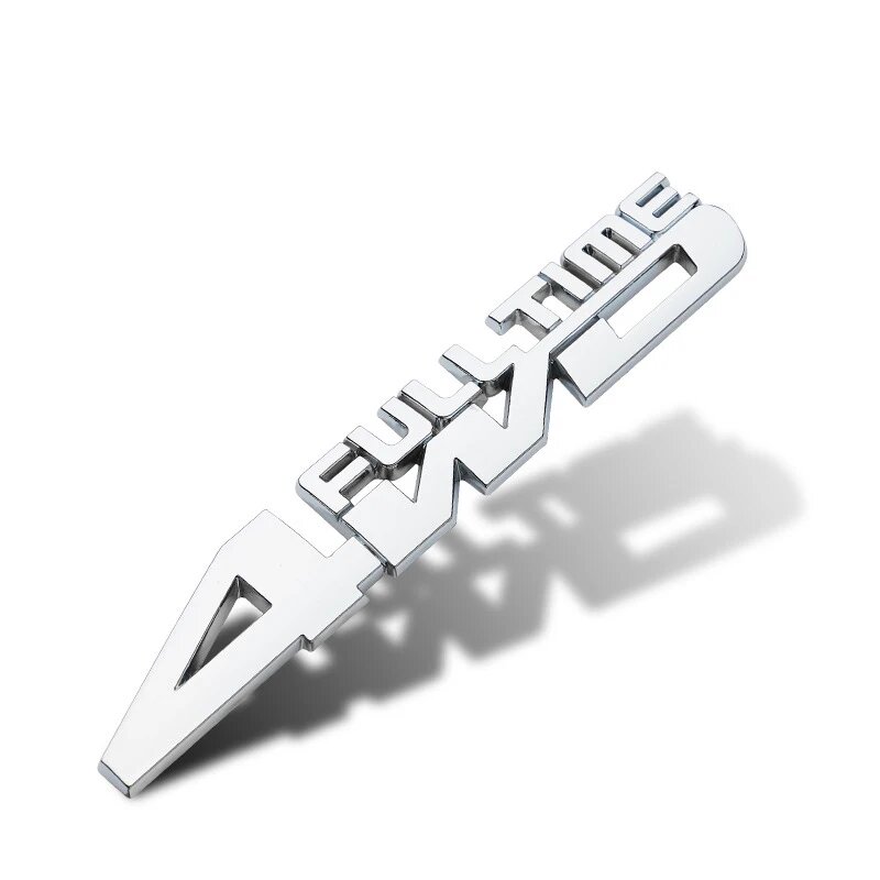 1 шт. автомобильный металлический логотип 4x4 автомобильная наклейка внедорожник полный привод стандарт AWD автомобильная спортивная наклейка хвост внешнее украшение sliver 4WD