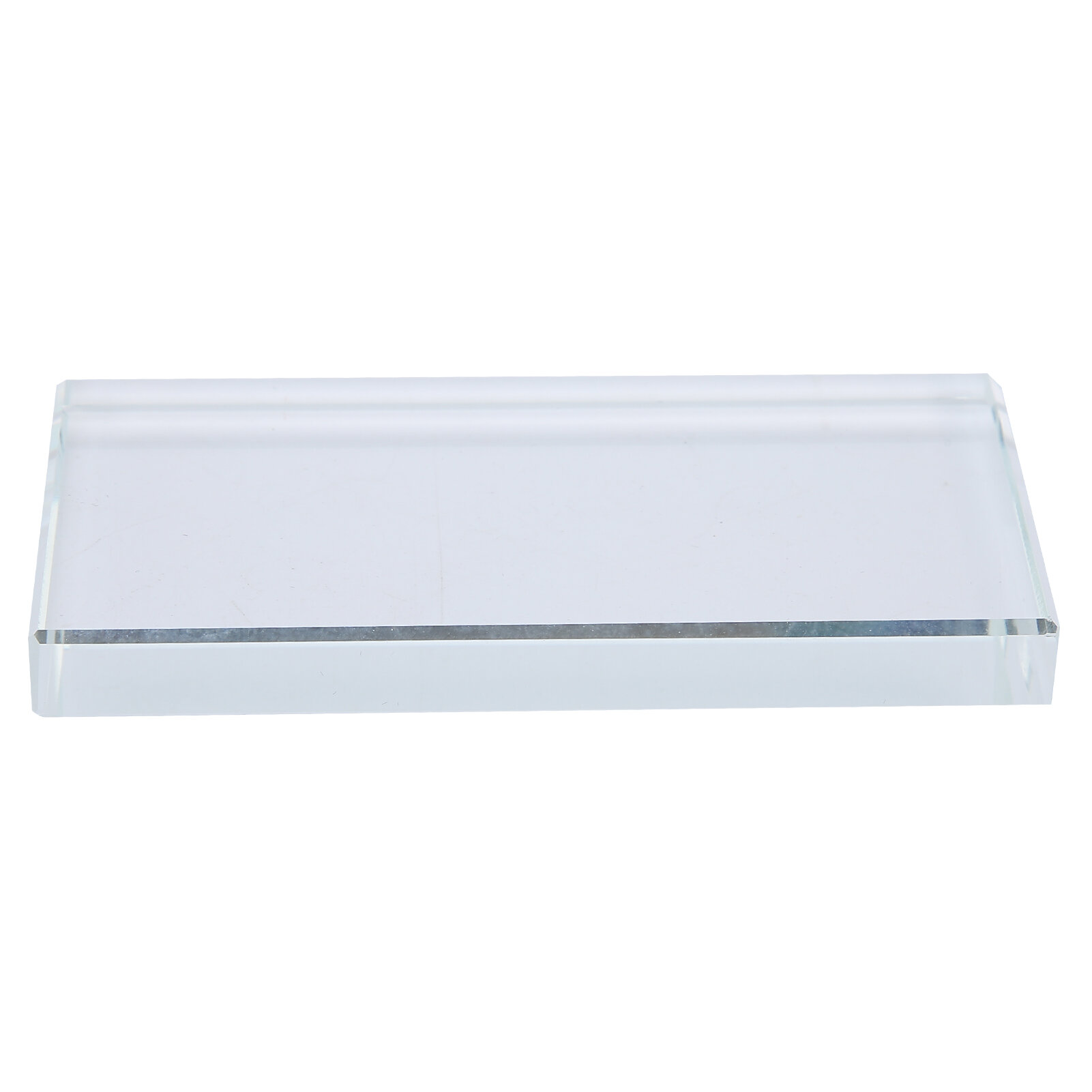 Палитра для смешивания цветов для визажиста, стеклянный прямоугольник с держателем клея для накладных ресниц и инструментом для смешивания