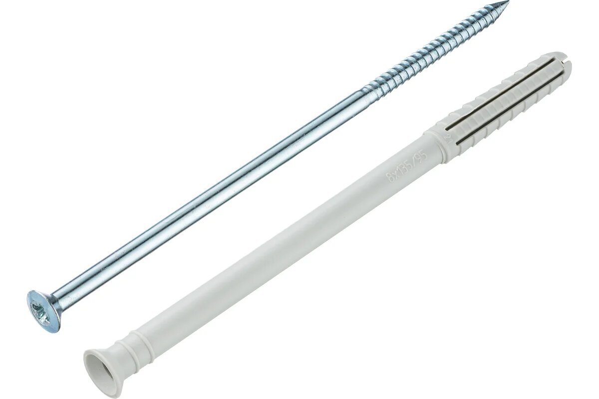 Tecfi YZ потайной дюбель-гвоздь манжета нейлон 8x135 мм, 50 шт, пакет 148871