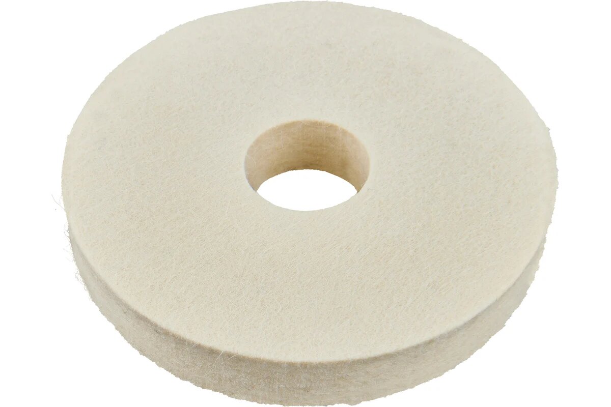 Круг полировальный ELITECH 1820.163700, 125х20х32 мм, натуральный войлок