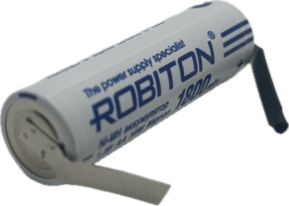 Аккумулятор ROBITON 1800MHAA prof с лепестковыми выводами PK1