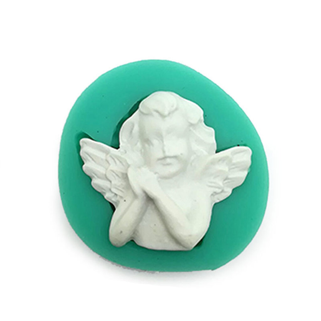 Силиконовая форма в форме крыла маленького ангела в европейском стиле (случайный цвет формы)-F0962TS