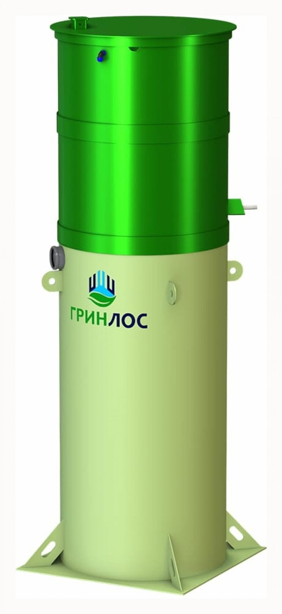 Септик для дома Гринлос Аэро Лайт 7 Пр Лонг (1.5 м3/сут, с насосом, на 7 человек)