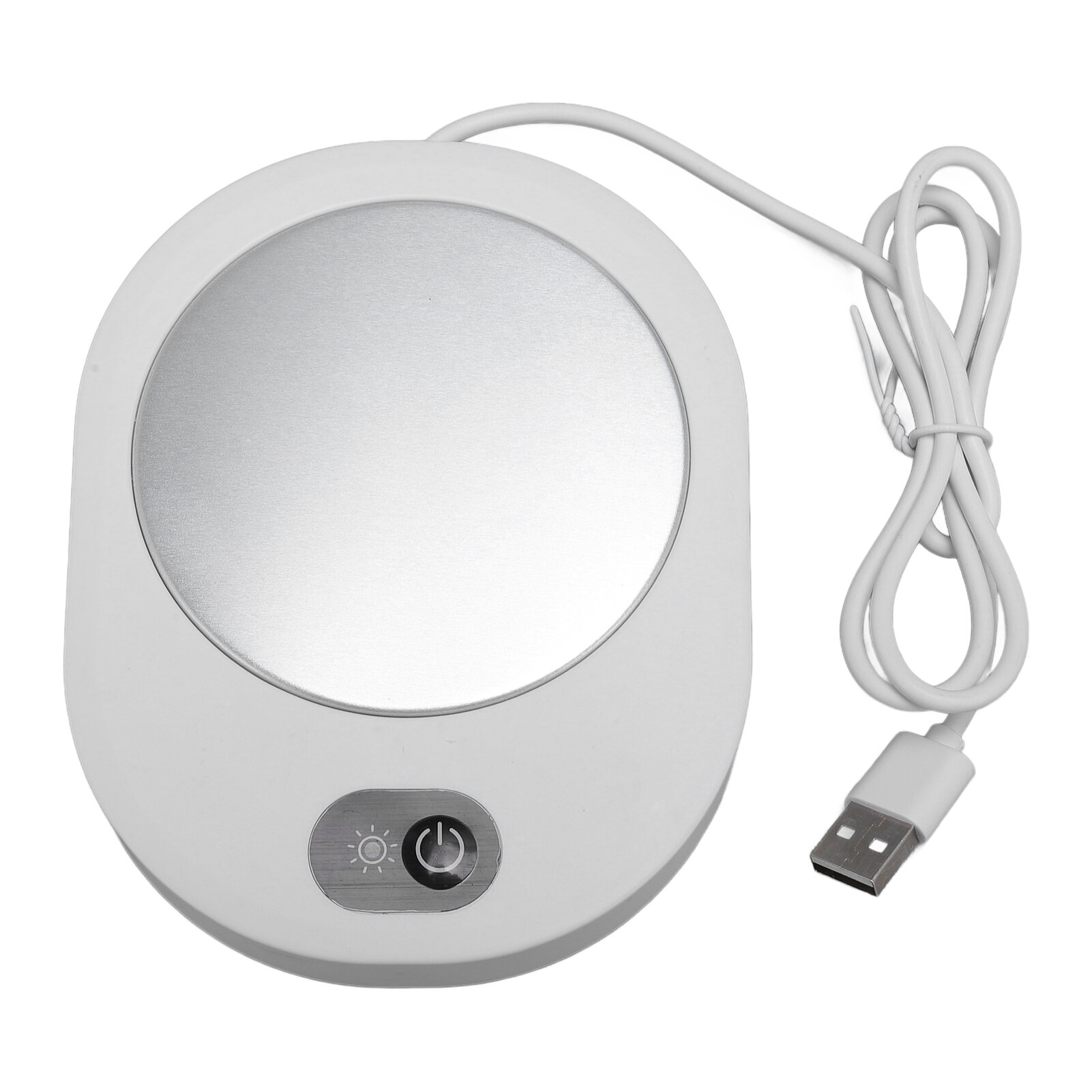 Кофейная чашка теплый алюминий 50 ℃ Постоянная температура 13 Вт легкая очистка Электрическая кружка с подогревом теплее для офисного дома